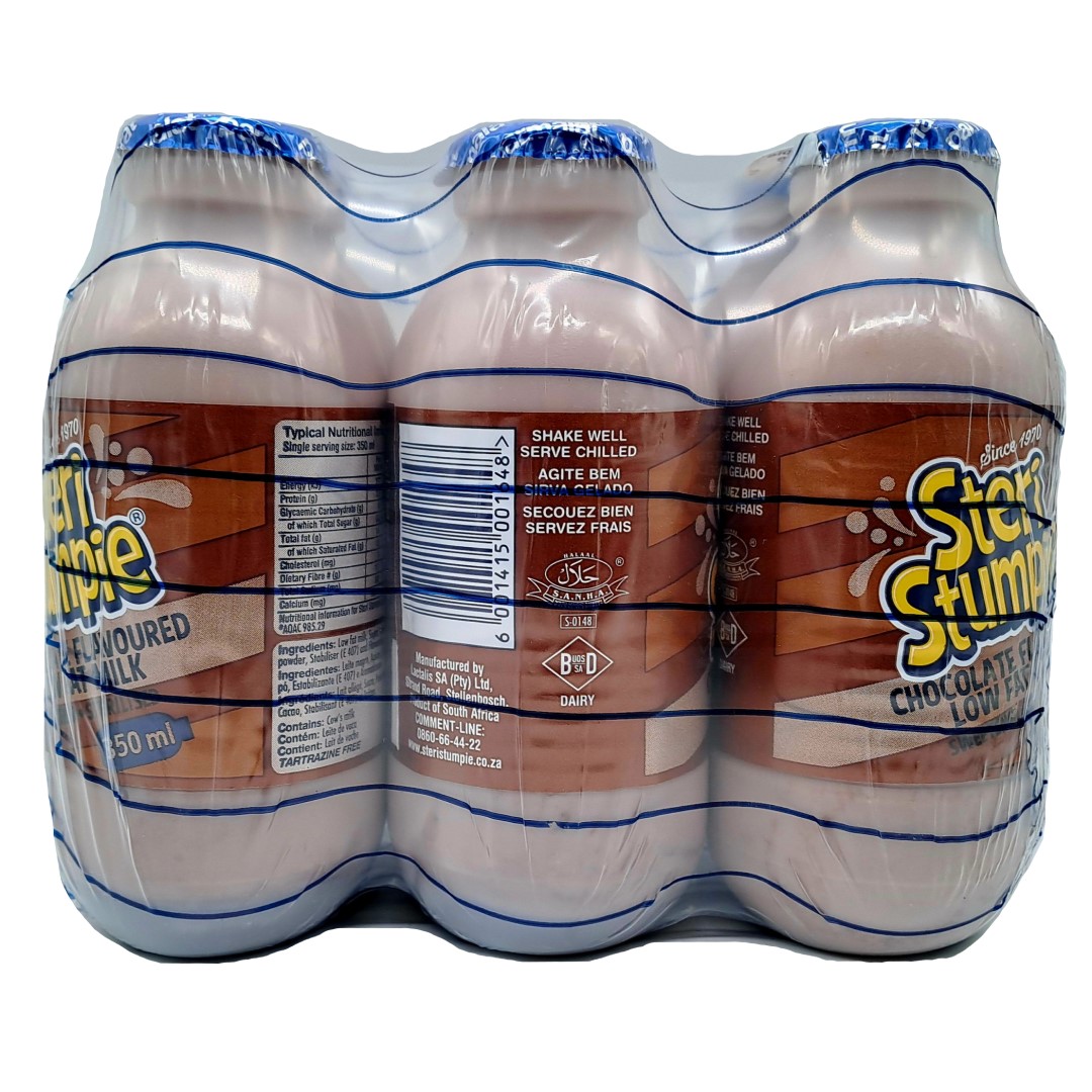 Spoil BasketSteri Stumpie Chocolate Flavoured Low Fat Milk 350g x 6-HD-w