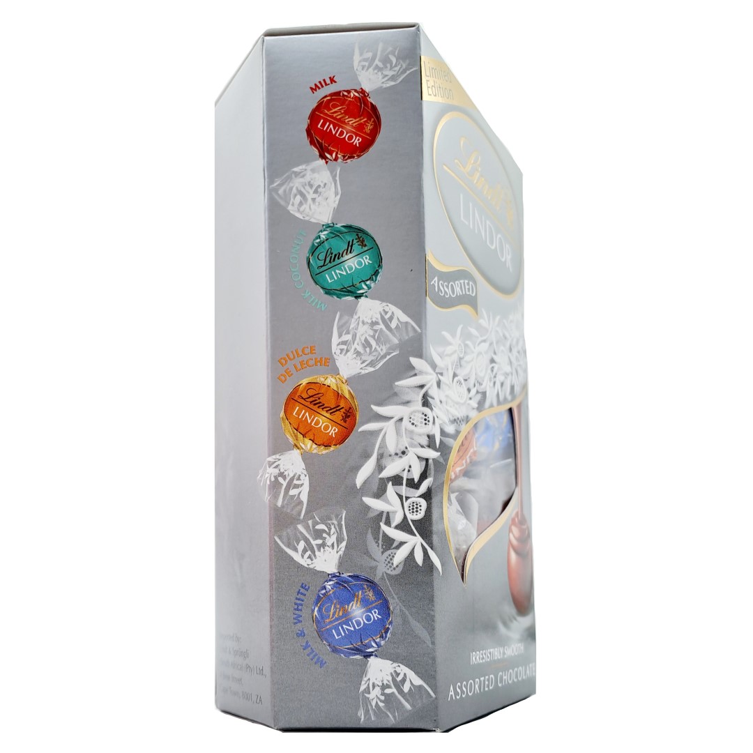 Spoil Basketlindt-silver-assorted-side-200g